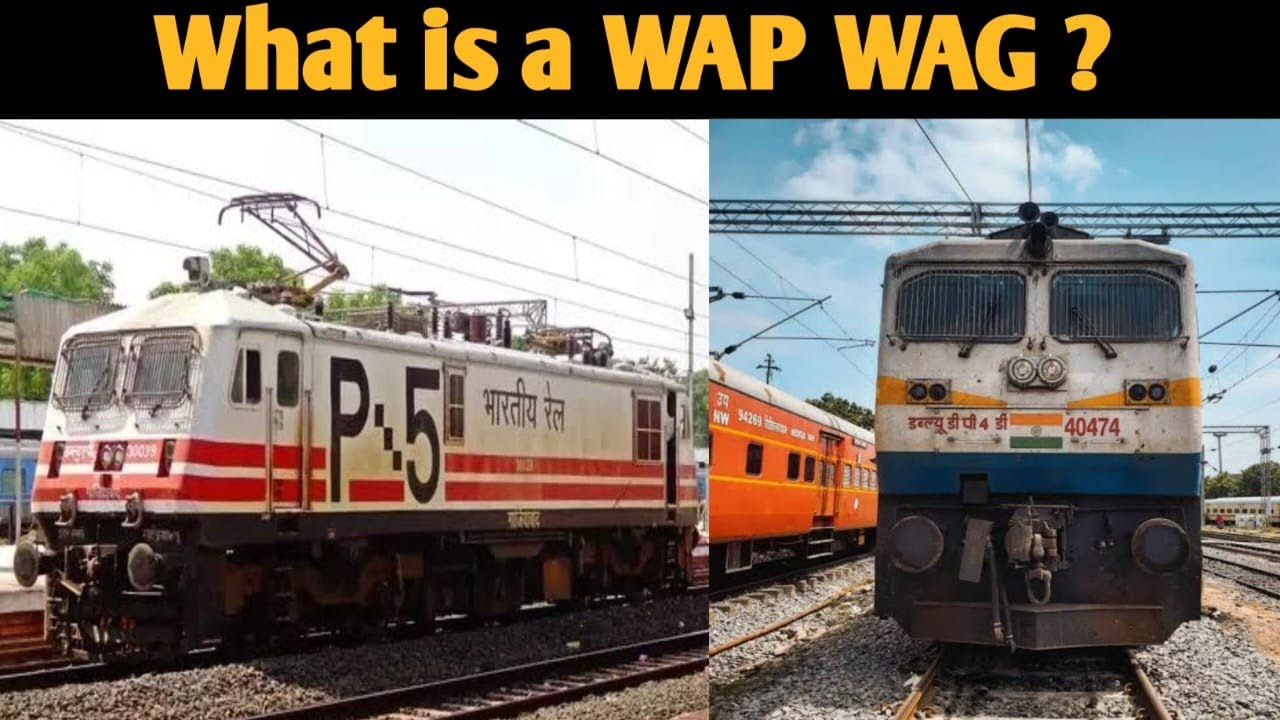 What is Wap ? Wag ? locomotive/ Wap or Wag ky h locomotive - YouTube