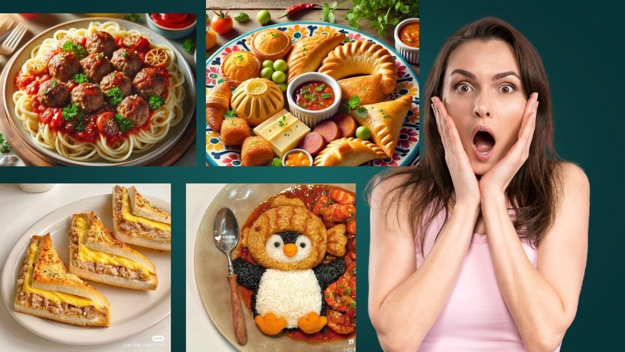 Easiest Food Decoration Ideas at home for beginners - YouTube