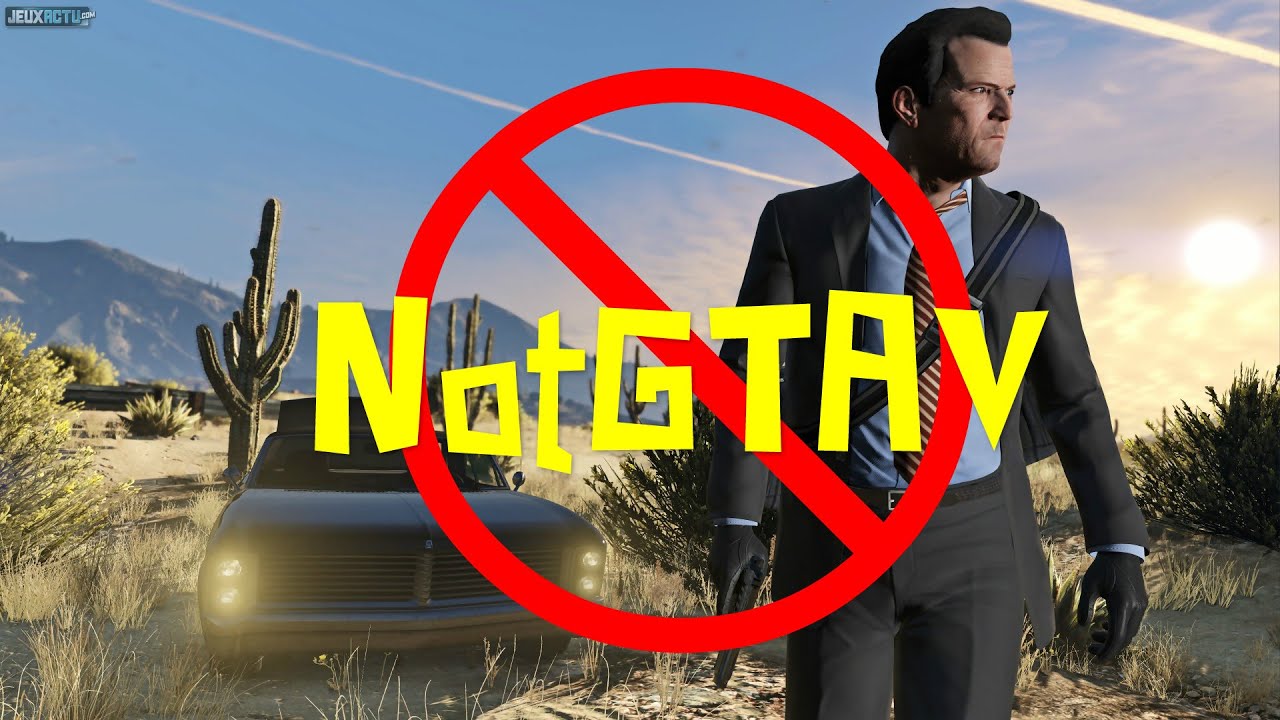 NotGTAV, jeu indé humouristique - YouTube