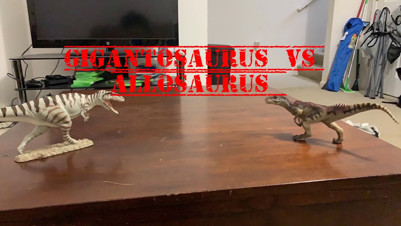 Savage Dinosaur Battles ll Round 2, Battle 4:Gigantosaurus vs ...