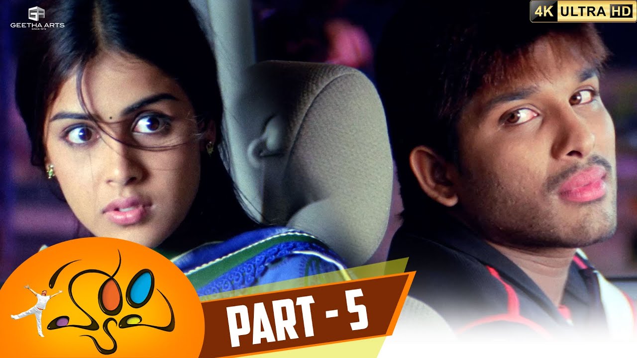 Happy Telugu Full Movie | Part 5/10 | 4K | Allu Arjun, Genelia, Manoj ...