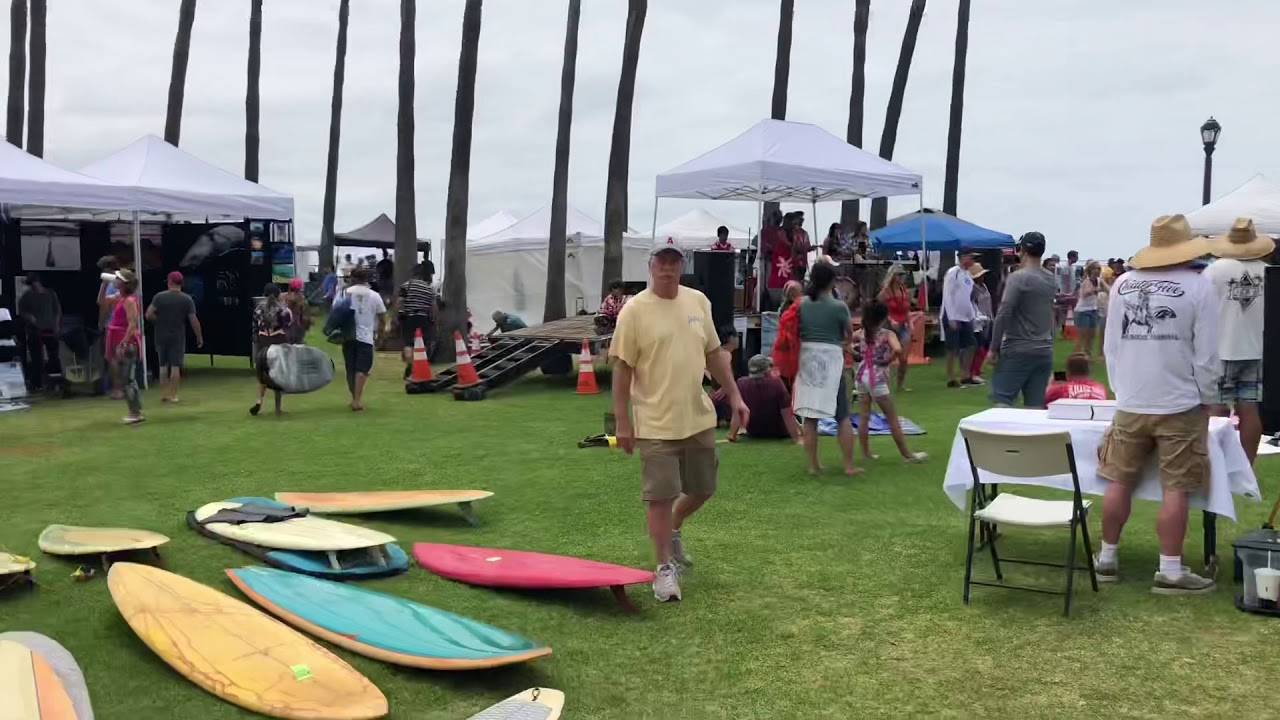Vintage Surfboard Collector Club @ Doheny Surf Art Festival 2019! - YouTube