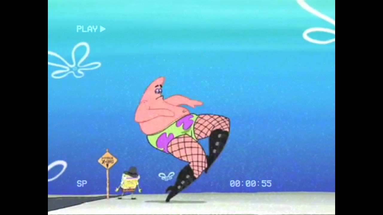 Patrick Star Dancing In Heels