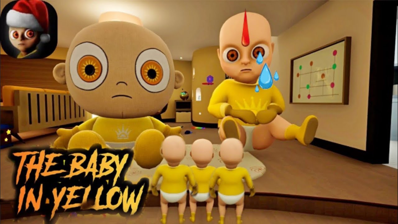 PLAYING AS THE BABY MOD!!! | The Baby In Yellow Gameplay funny moment ...