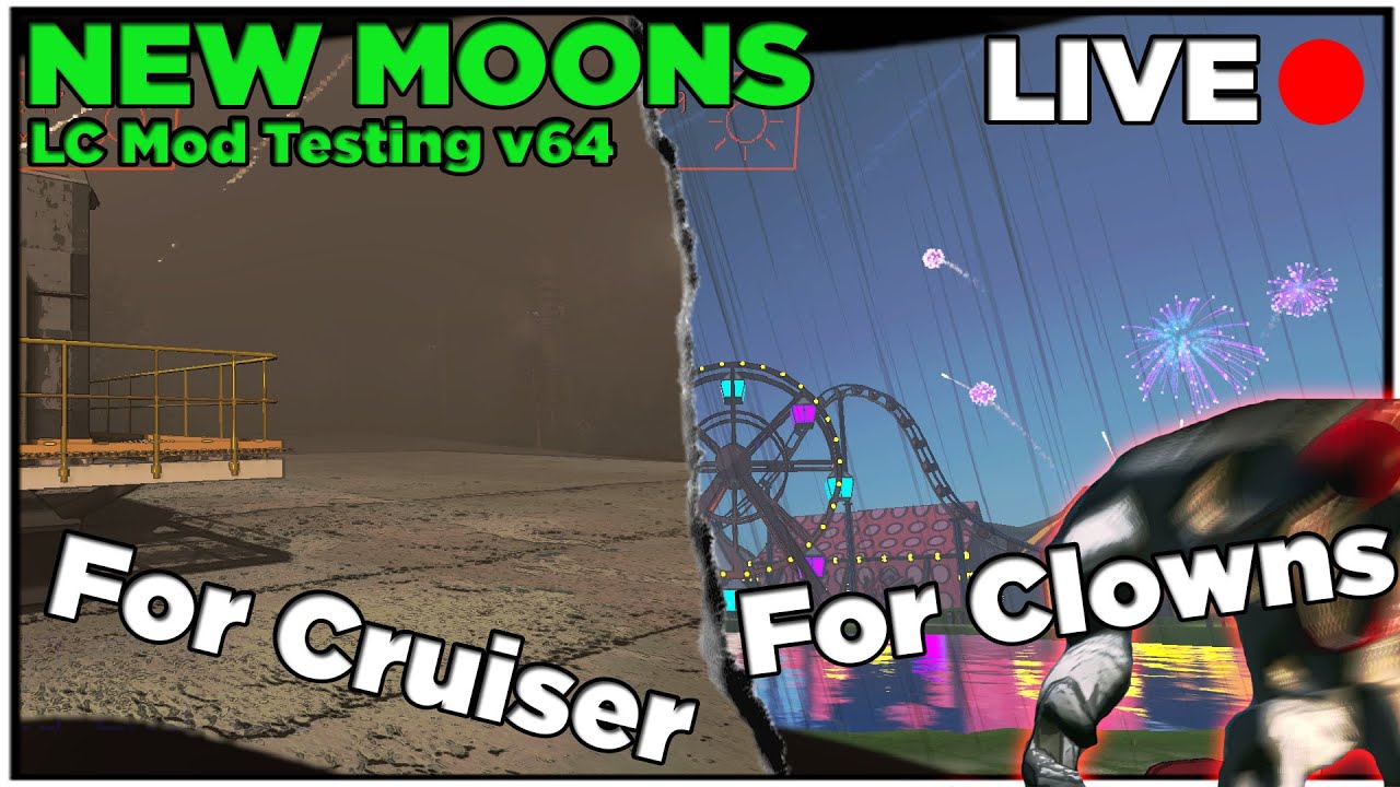 🔥NEW MOONS v64 - Mod Testing Monday🔥 - Lethal Company LIVE - YouTube