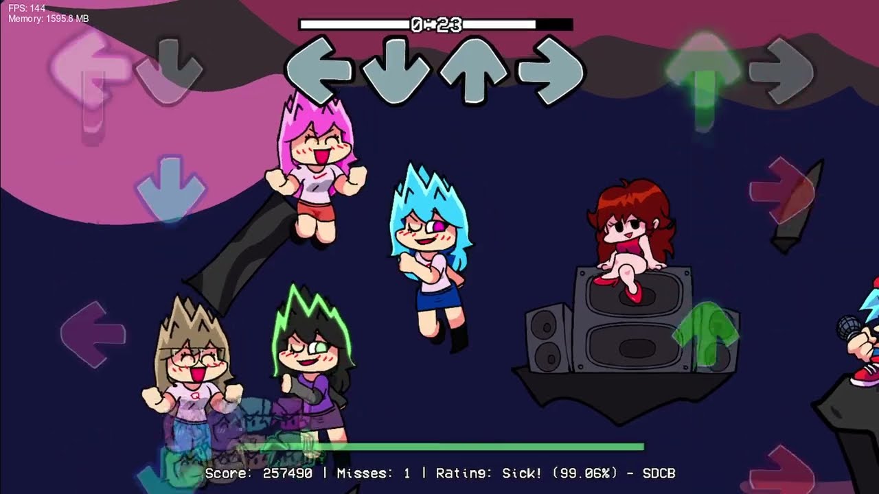 FNF Galaxy Demolisher Sky (Mania) - YouTube