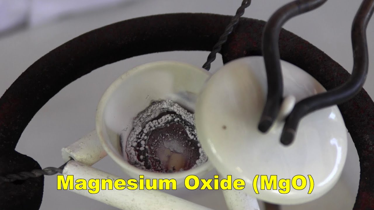 Producing Magnesium Oxide (MgO) and Analyzing its Chemical Composition ...