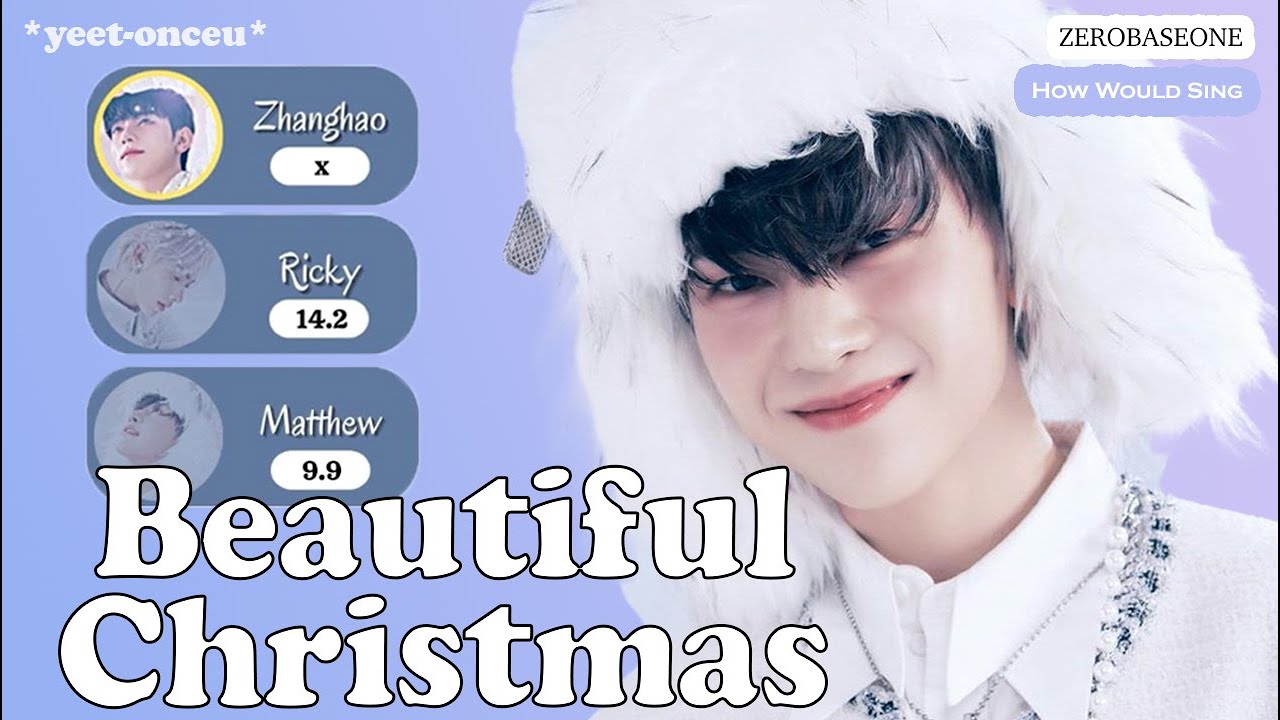 [CHRISTMAS SPECIAL ️] How Would ZB1 Sing 'Beautiful Christmas' (by Red ...