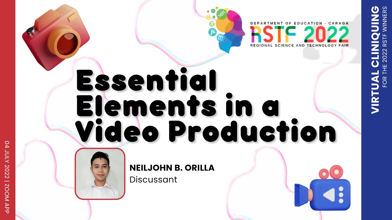 Essential Elements in a Video Production - YouTube