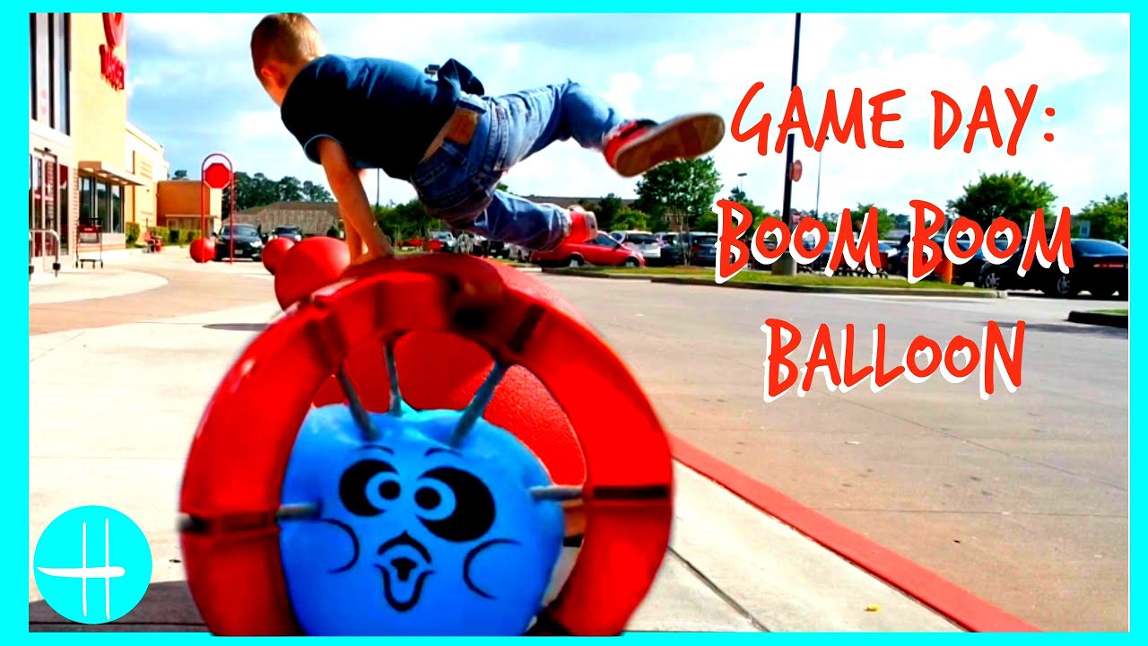 Boom Boom Balloon Will it Trampoline? Best Family fun game for kids ...