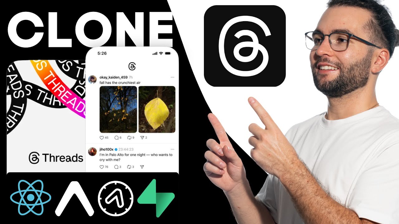🔴[Extended] Full-Stack Threads Clone with React Native & Supabase (+Advanced Features) - YouTube