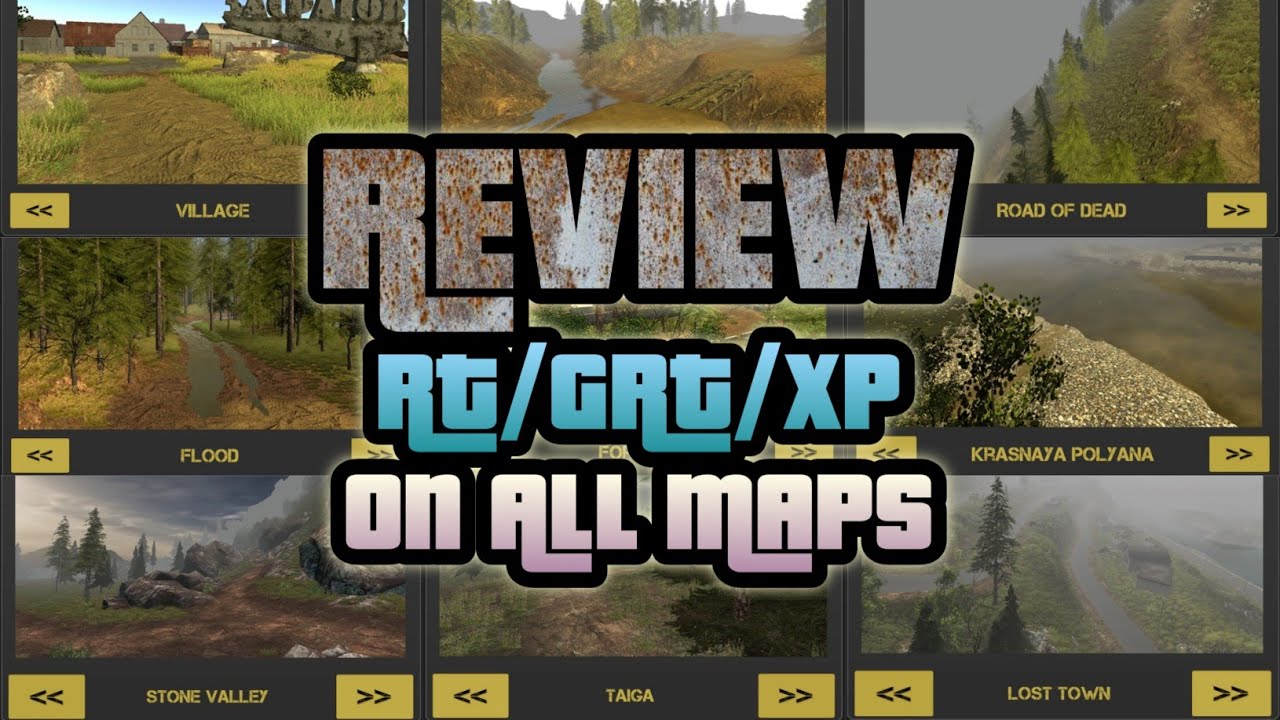 Review RT/GTR/XP on All maps RTHD 14.4 #aocgaming96 #rthd - YouTube