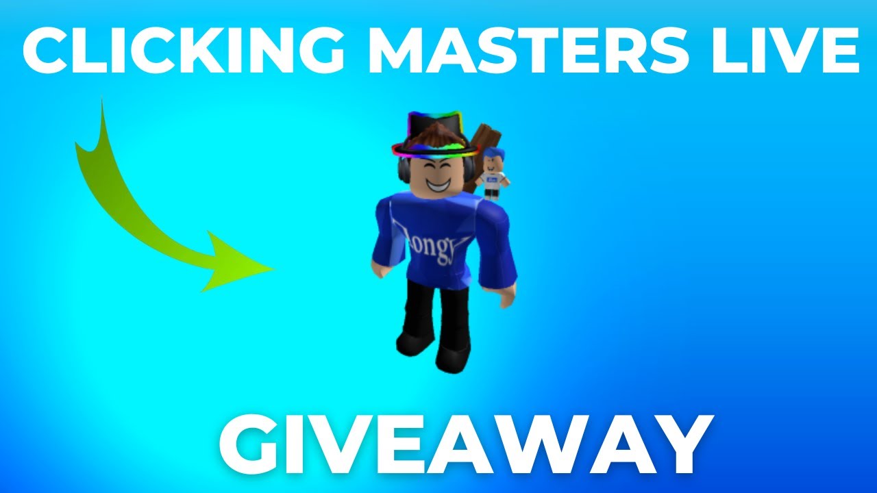 Playing Clicking Masters Live Giving Away Pets!🔴 - YouTube