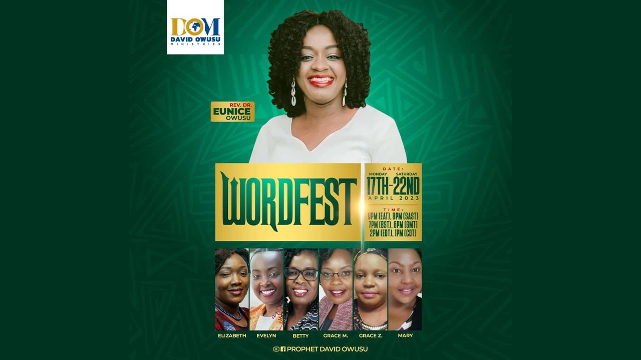 PROPHET DAVID OWUSU || DAY 3 – WORDFEST - YouTube