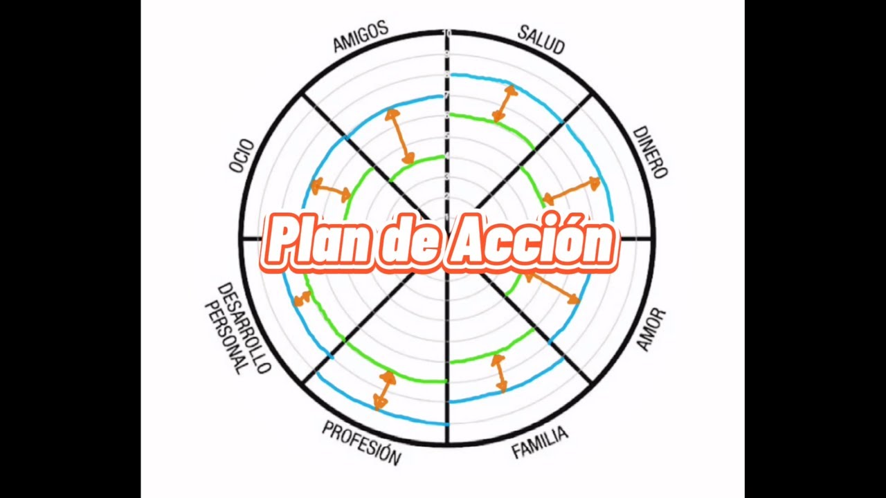 Ejercicio la rueda de la vida en Coaching ejemplo. - YouTube
