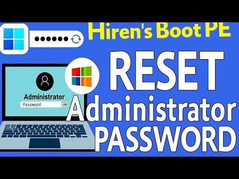 Enable and Reset administrator password - YouTube