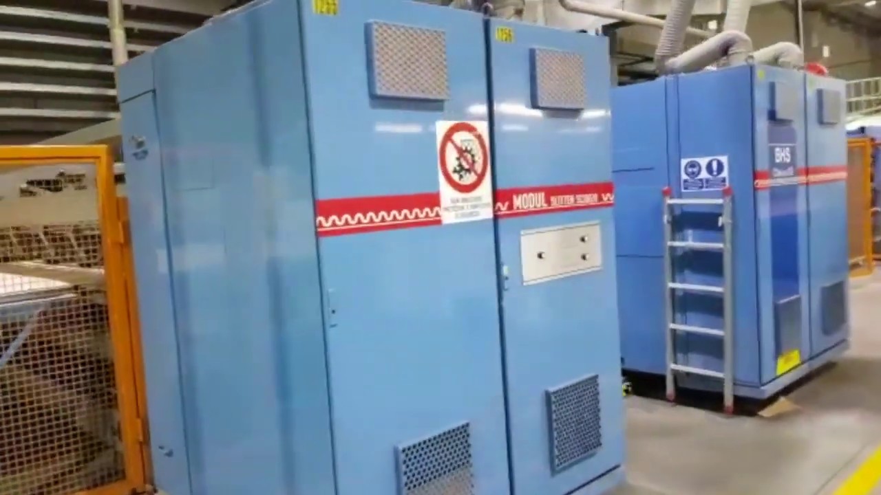 2800 mm BHS Corrugator - YouTube