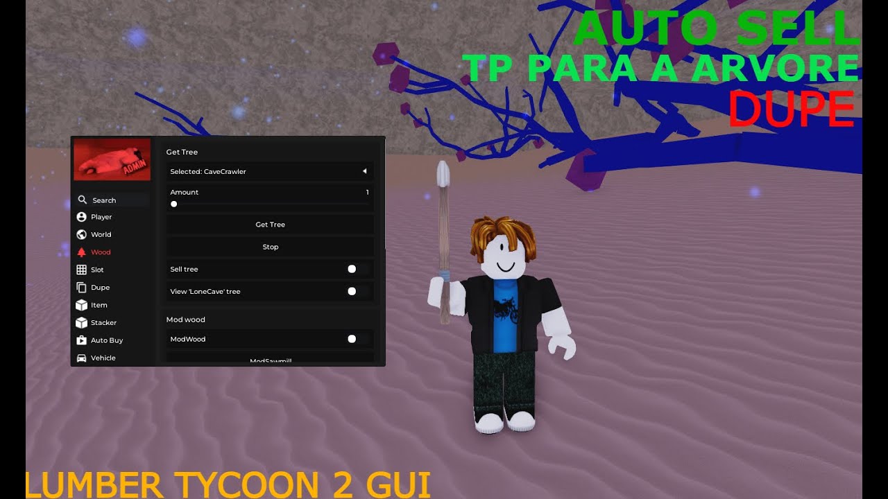 LUMBER TYCOON 2 SCRIPT OP (ATUALIZADO) - YouTube