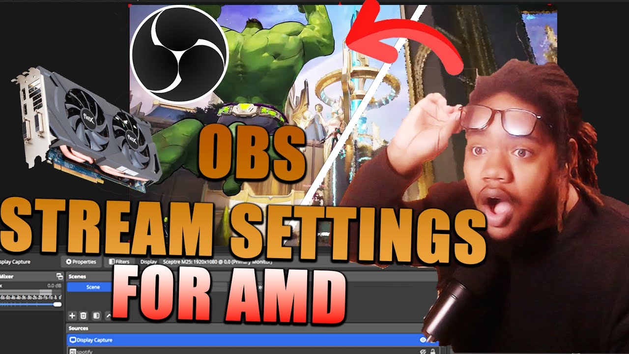 BEST AMD STREAMING SETTINGS!!!!!!! - YouTube