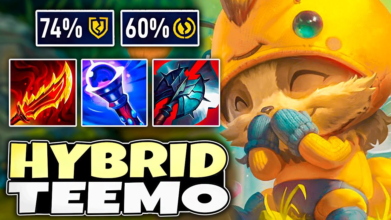 This Hybrid Teemo Build Gave Me 74% Armor Pen AND 60% Magic Pen - YouTube