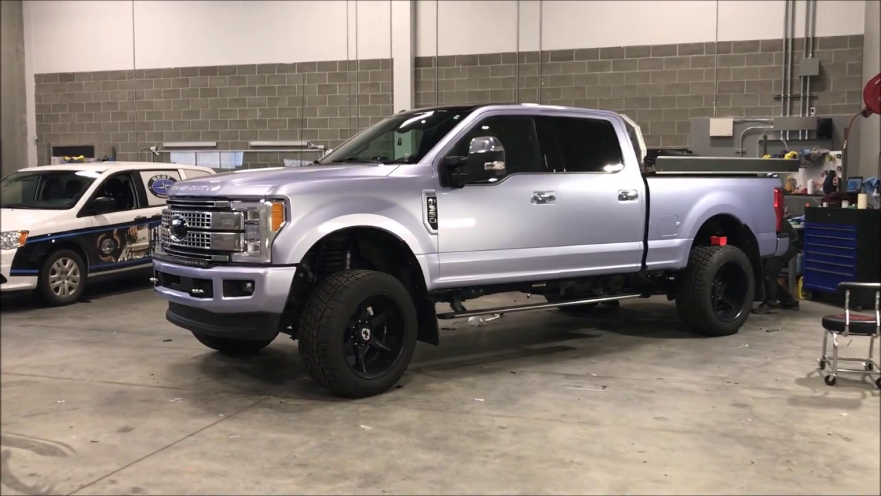 2017 Ford F350 Full Wrap - YouTube