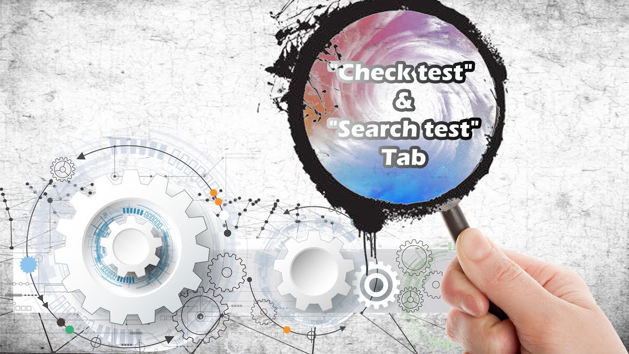 "Check test" & "Search test" Tab | RELAY TESTER | ELECTRICAL ENGINEER ...