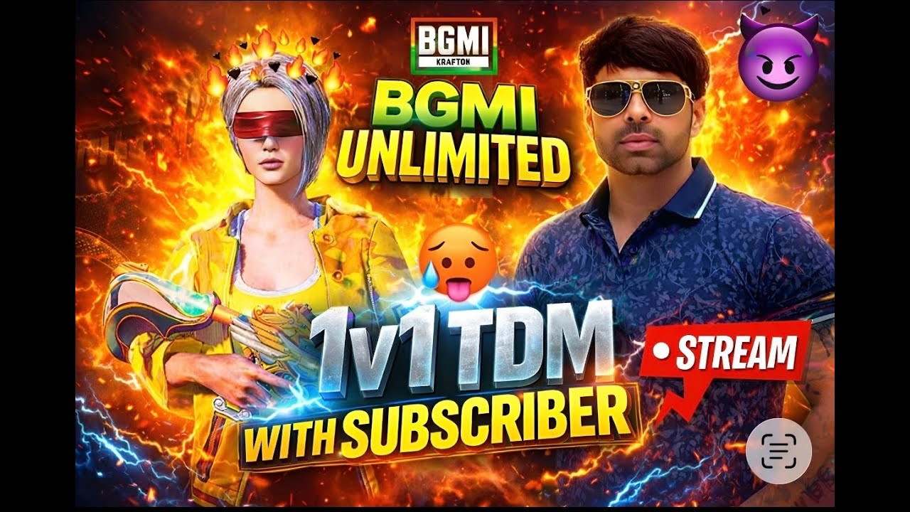 BGMI LIVE 🛑 1v1 TDM | 3 FINGER CLAW GAMEPLAY 😍 | JAGGAISLIVE #bgmilive# ...