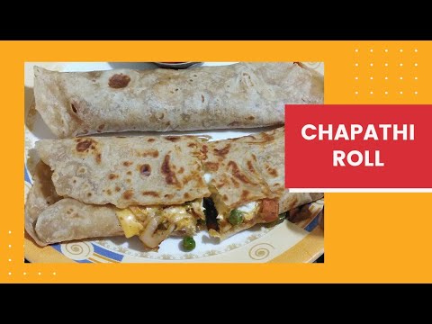 Chapathi roll recipes in tamil | Egg chapati Roll | veg chapathi roll ...