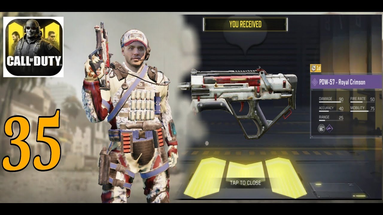 Call of Duty | New Test the gun POW - 57 Royal Crimson | PDT Gamer ...