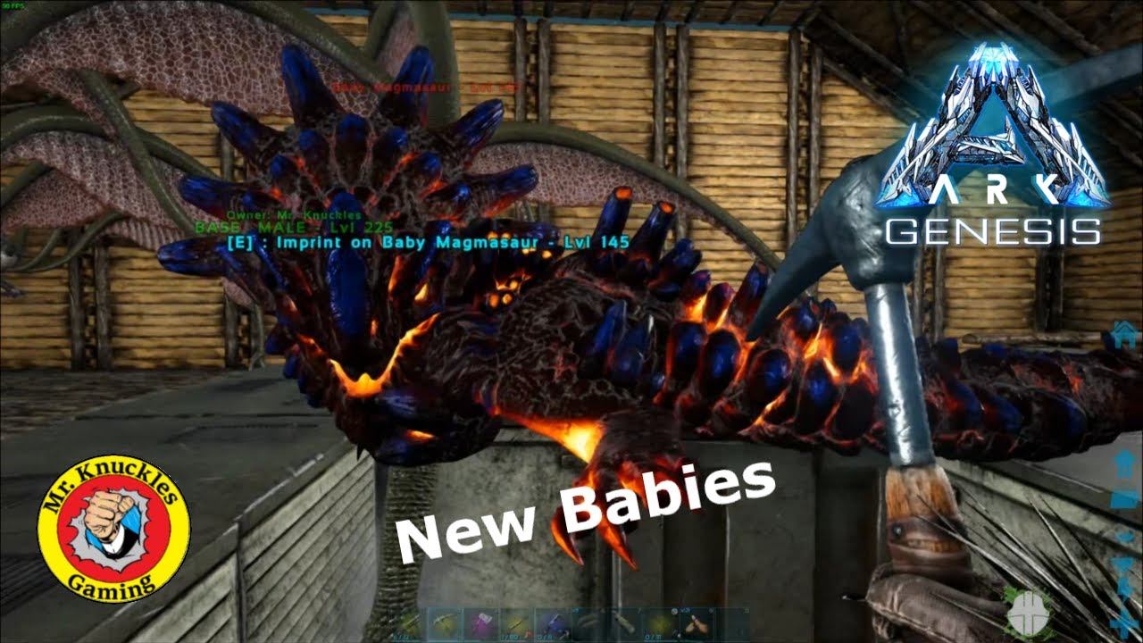 Hatching Magmasaur Eggs | Ark Survival Evolved Genesis | Episode 13 ...