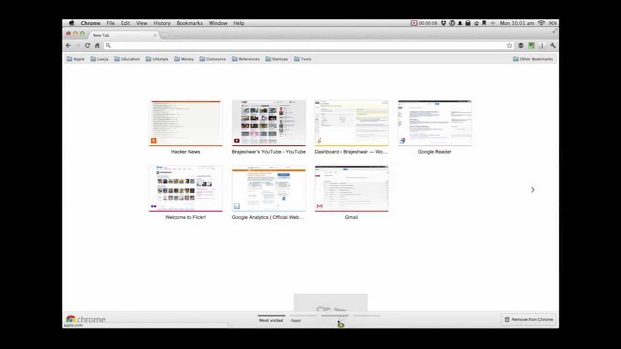 Create new Startpage in Google Chrome - YouTube