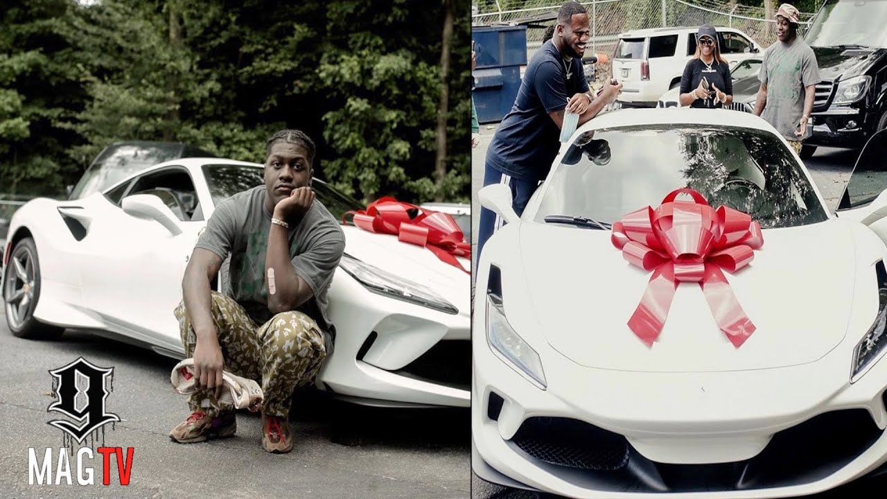 QC CEO "Pee" Gifts Lil Yachty A Ferrari For His B-Day! 🚘 - YouTube
