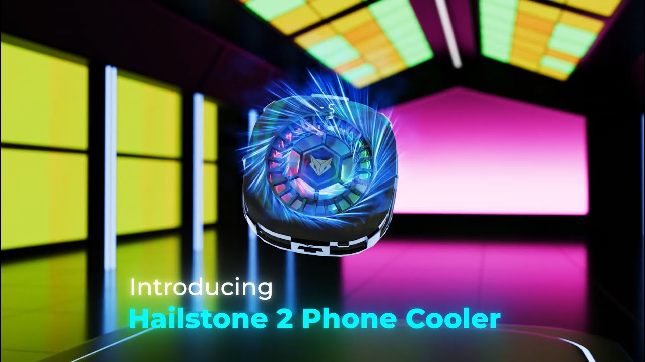 EvoFox Hailstone 2 Phone Cooler 🔥 | 0°C Cooling, 6000 RPM Fan, RGB ...