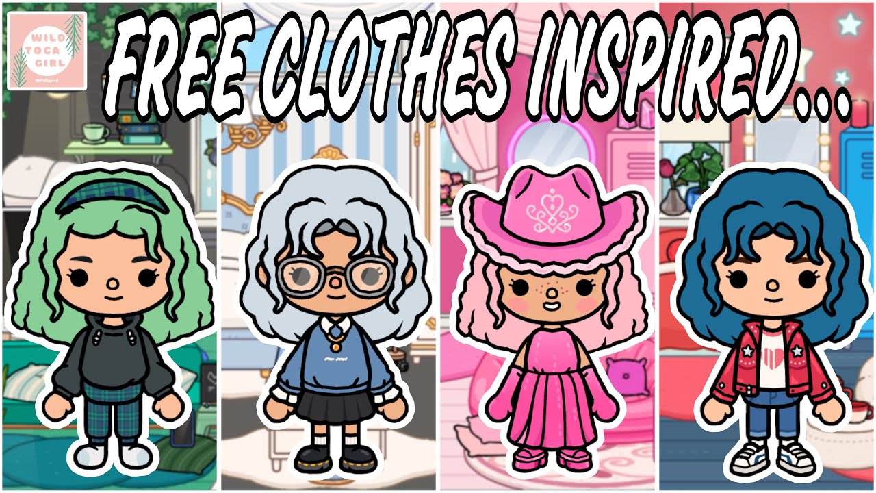 FREE UPDATE NEW CLOTHES INSPIRED… 🤩TOCA BOCA WORLD 🌍 - YouTube