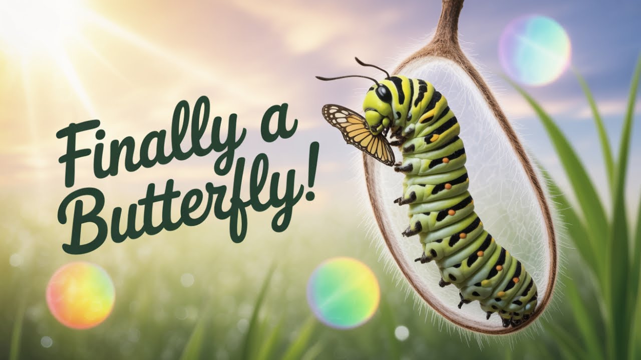 The Curious Caterpillar Who Learned Patience - YouTube
