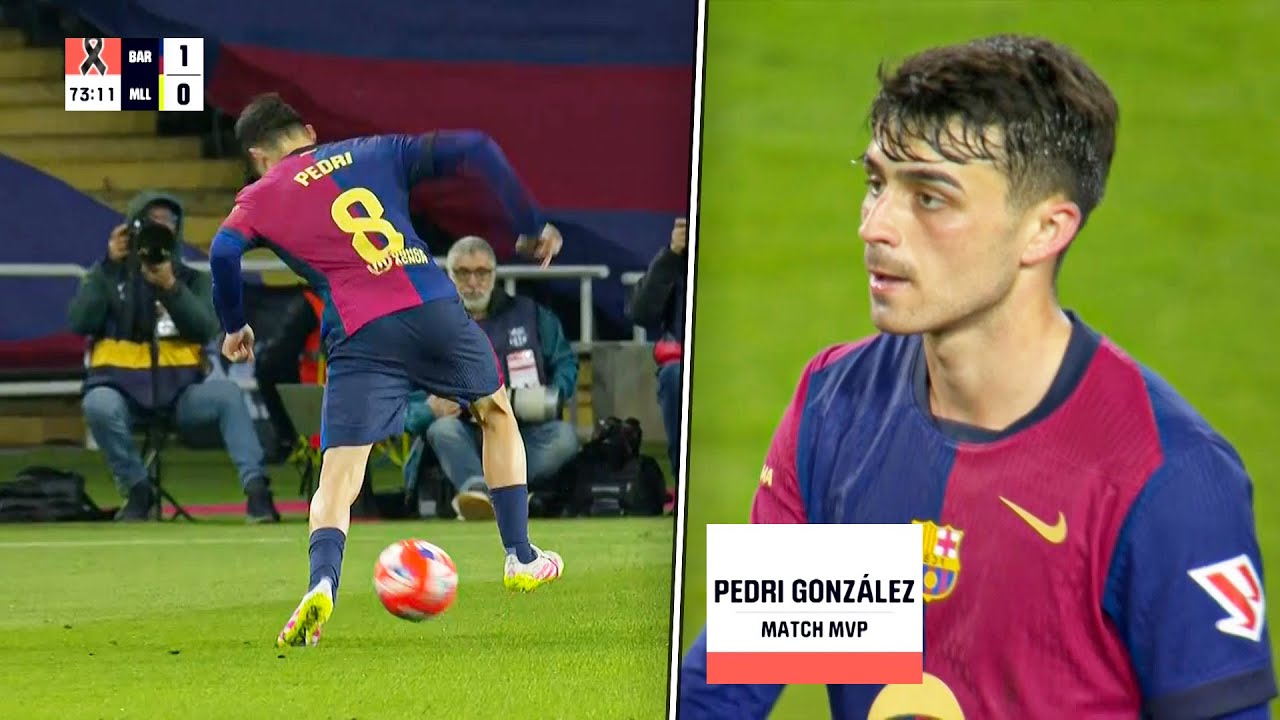 Pedri Was FANTASTIC and Was MVP VS Mallorca 2025|HD 1080i - YouTube