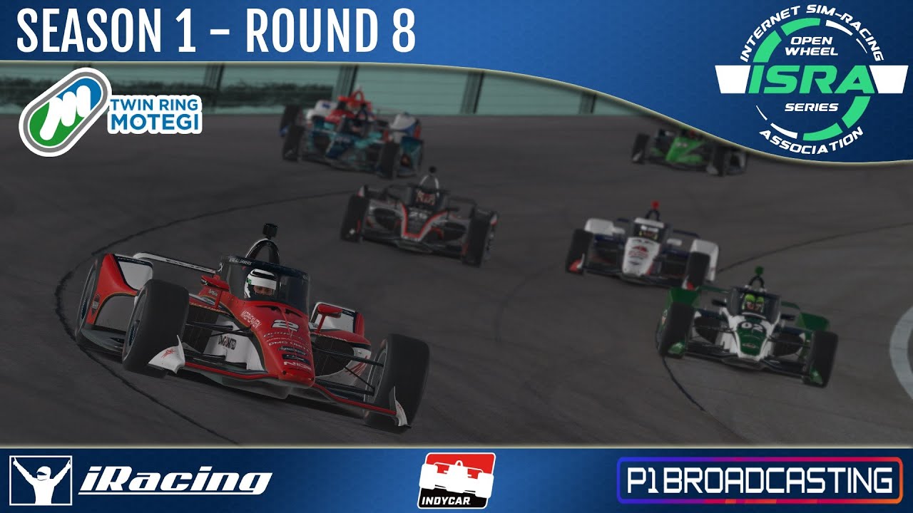 🏁Sim-Motion ISRA Open Wheel Series🏁 | Motegi | Inaug. Season Rd8 ...