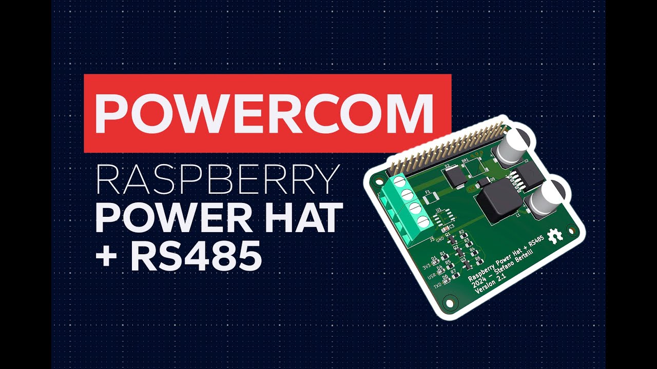 Powercom - How to Power your Raspberry PI and give it RS485 - YouTube