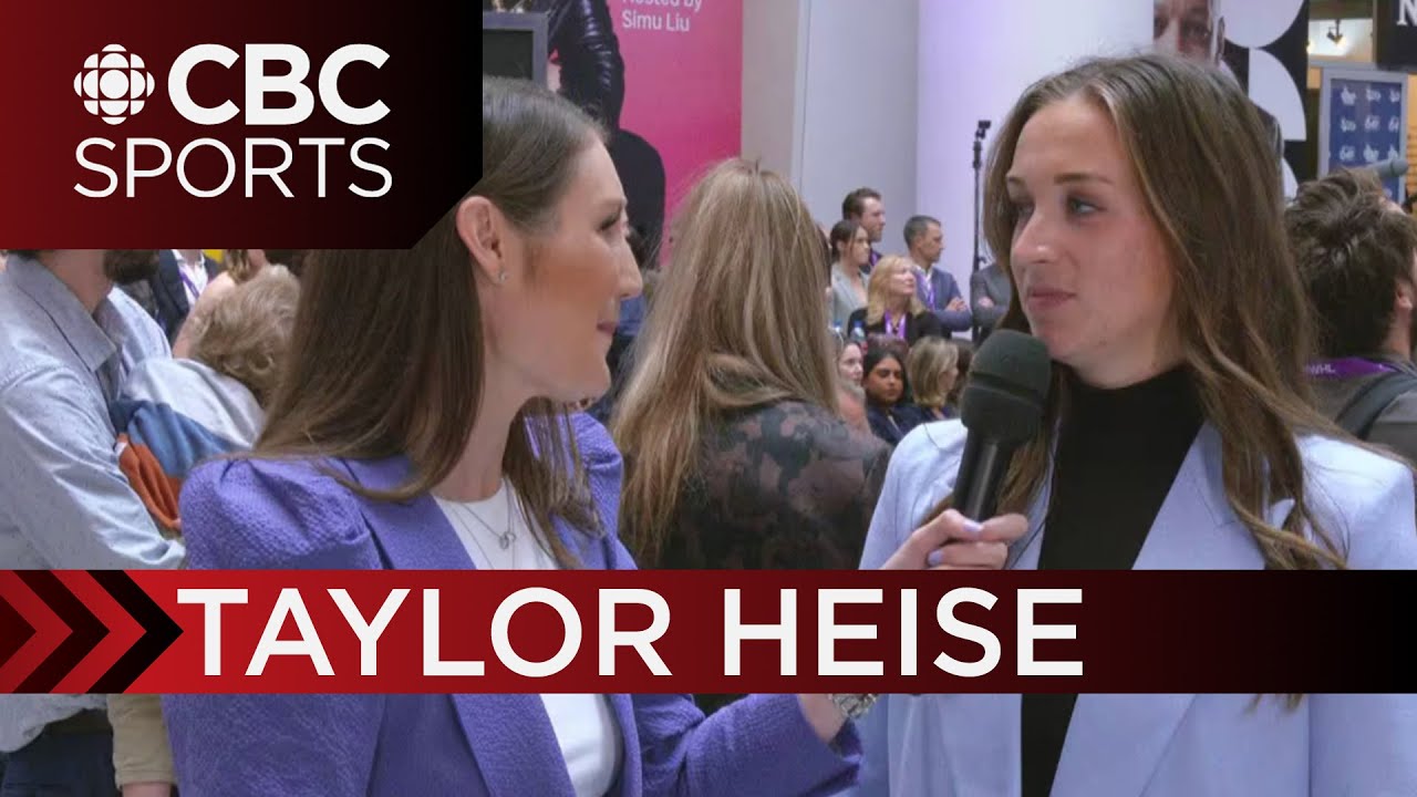 Taylor Heise reacts to being selected first overall at PWHL draft | CBC ...