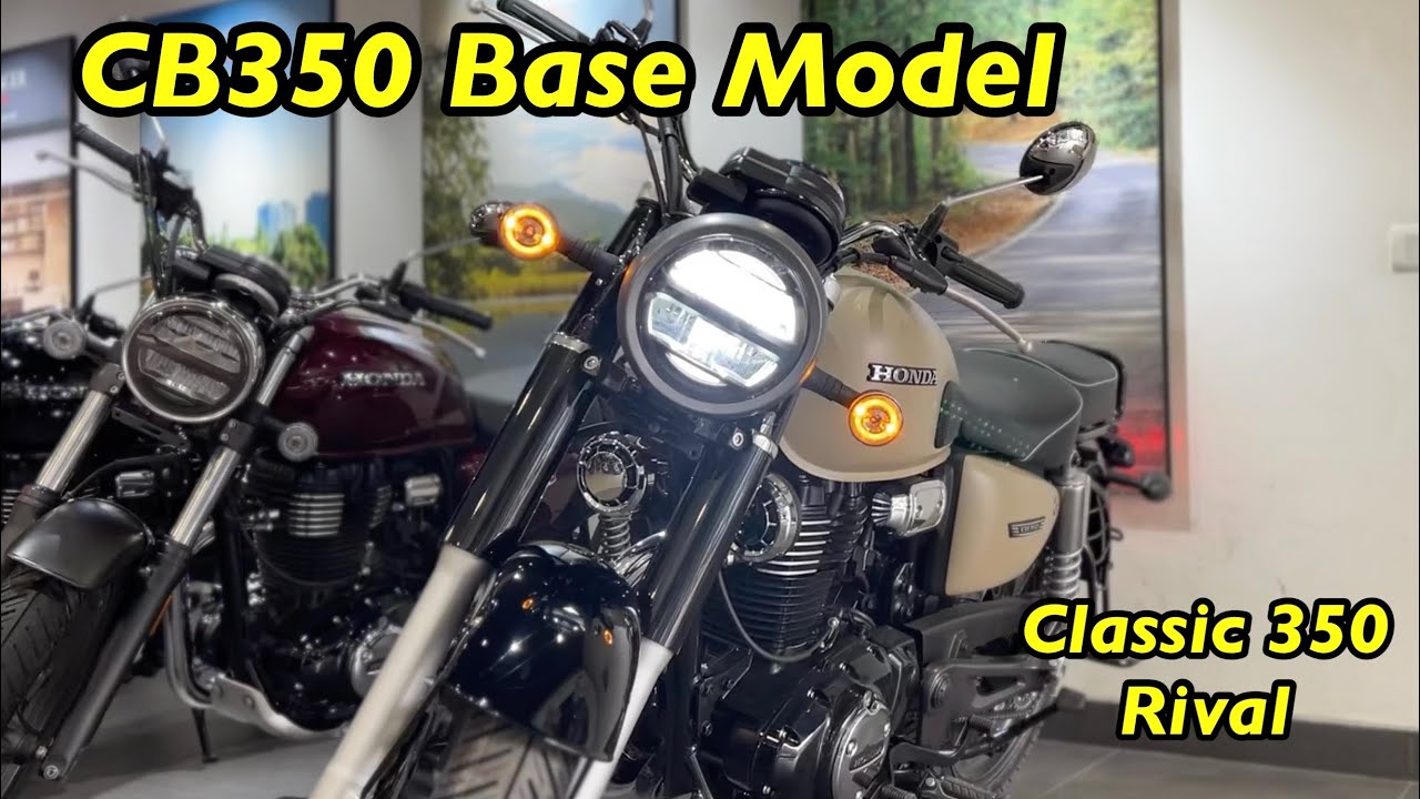 Honda CB350 Base Model Walkaround Review l Aayush ssm - YouTube