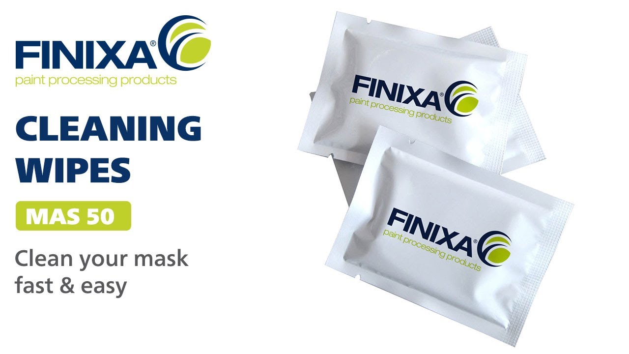 Clean your mask with the Finixa cleaning wipes! - YouTube