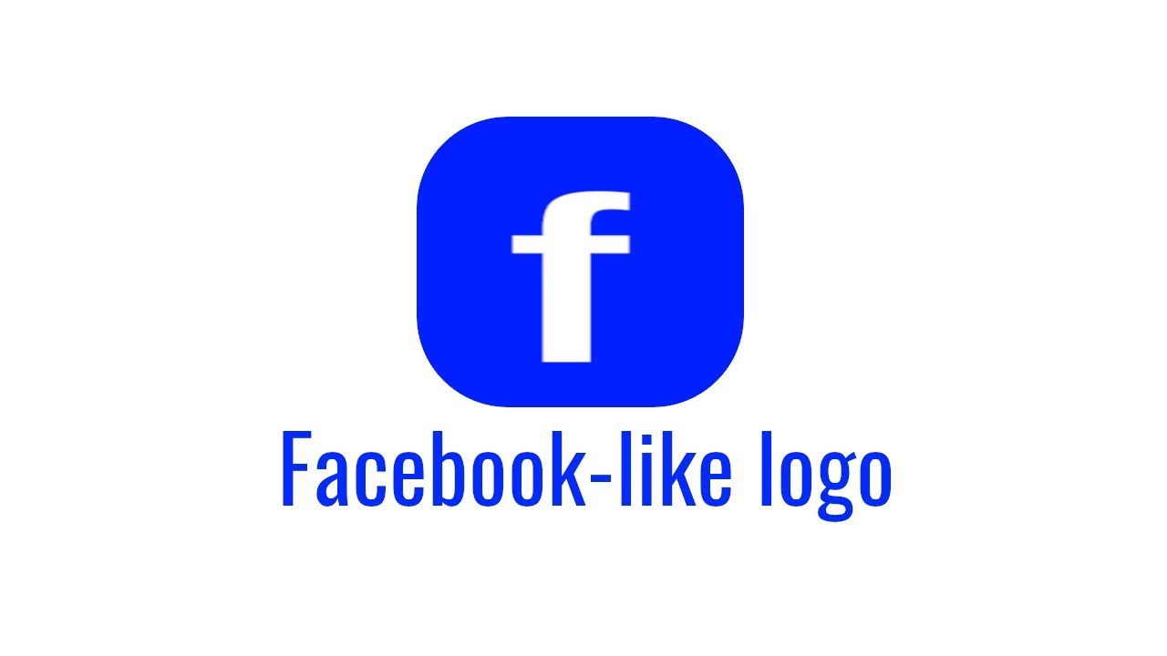 Create Facebook Logo - GIMP Tutorial - YouTube
