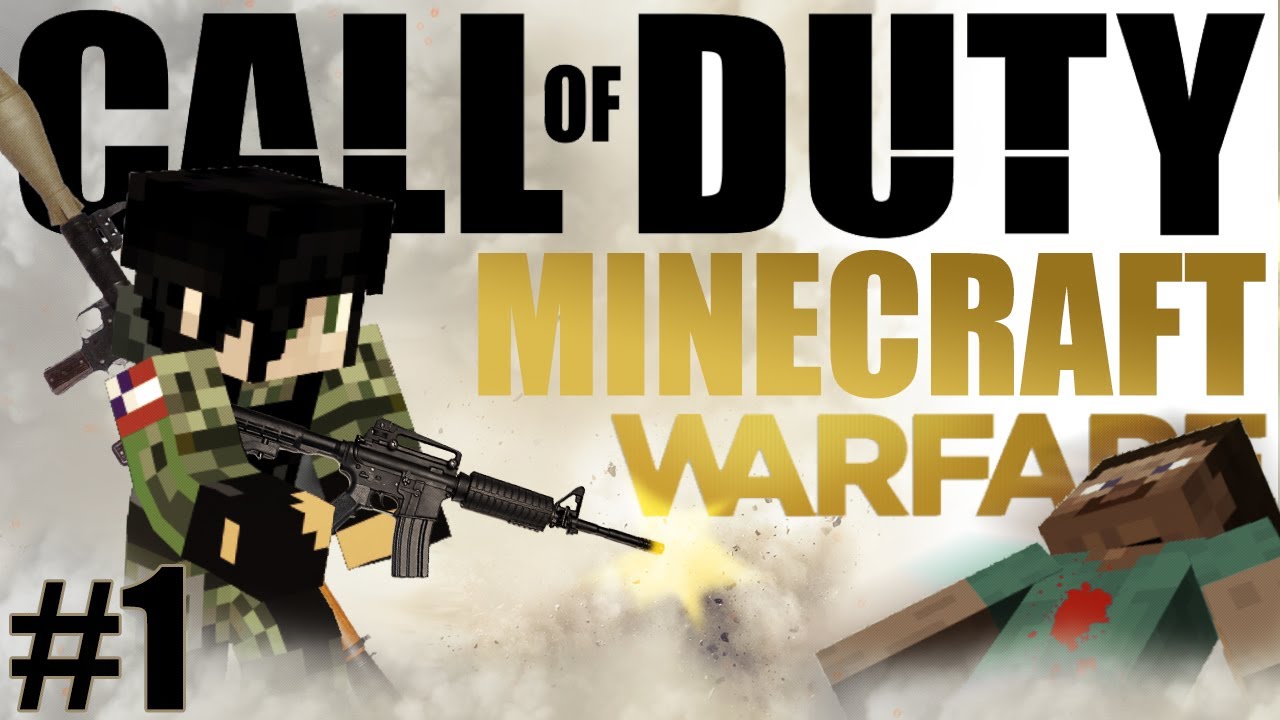 Call Of Duty MINECRAFT WARFARE #1: Tactical Nuke - YouTube