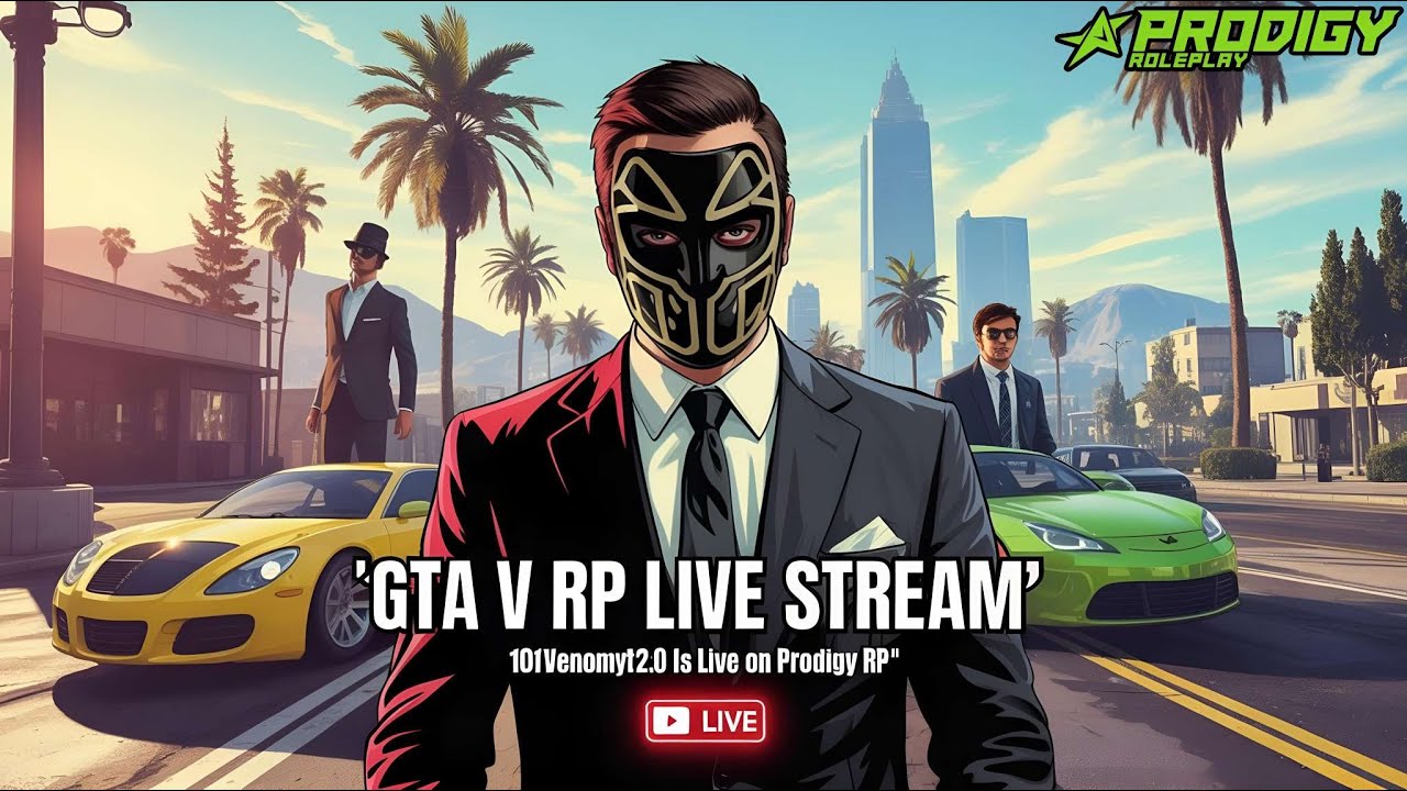 🔴GTA V RP | Prodigy India RP | Real Life RP | Live 101VENOMYT2.0 # ...
