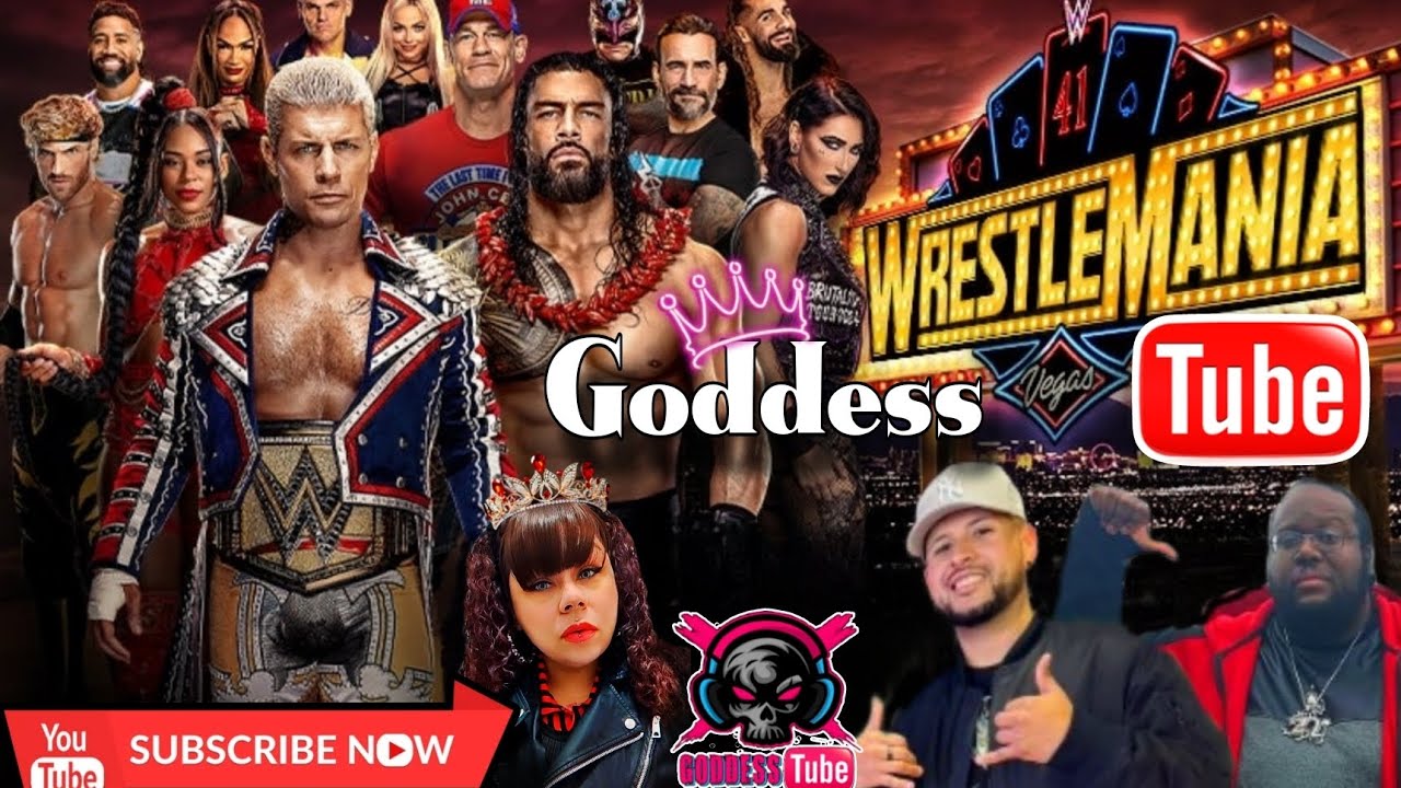 WRESTLEMANIA 41 REVIEW w. GODDESS, JAY & MO - YouTube