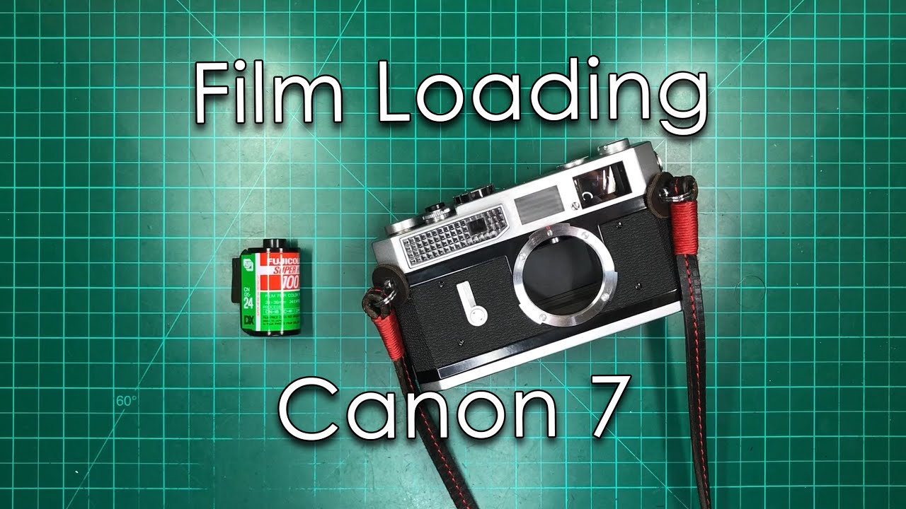 Camera Basics: How to load and unload 35mm film on a Canon 7 - YouTube