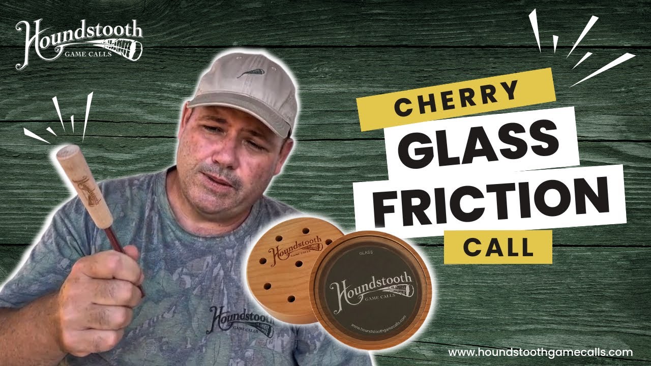 Glass Turkey Friction Call Demo | Handmade Cherry Wood and Glass Turkey ...