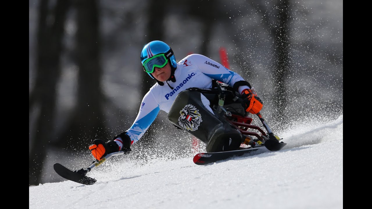Claudia Loesch | Women's super-G sitting| Sochi 2014 Paralympic Winter ...