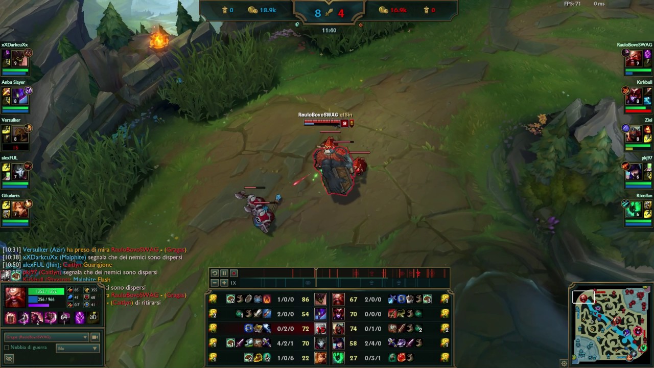 Lol Gameplay: Gragas top - YouTube