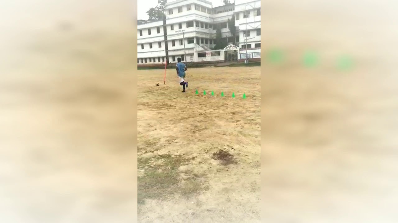 My practice time in our home ground - YouTube